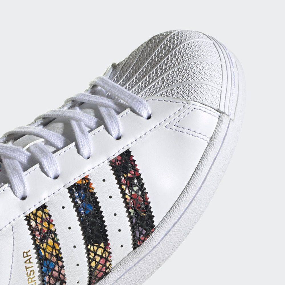 Tênis Adidas Originals Superstar Feminino Branco FW3692 - Dom Store ...