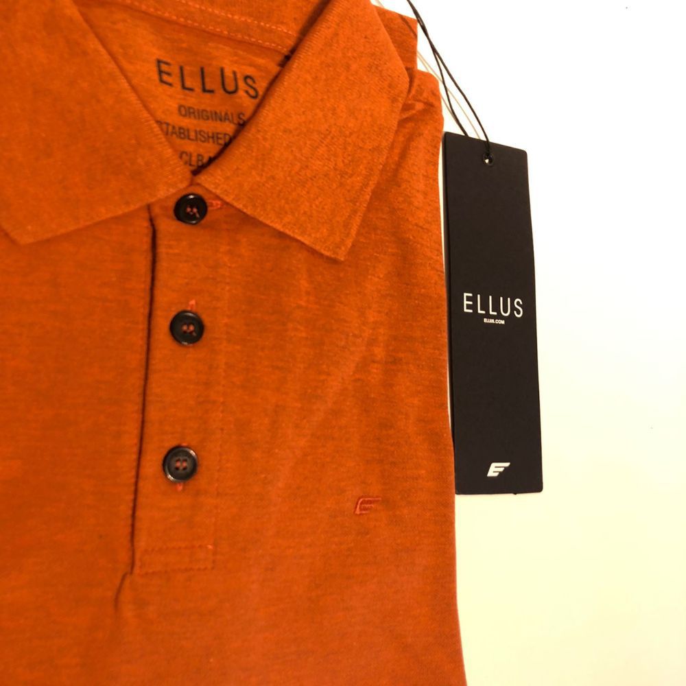 Polo Ellus Mescla Piquet Easa Masculina Laranja - Dom Store Multimarcas ...