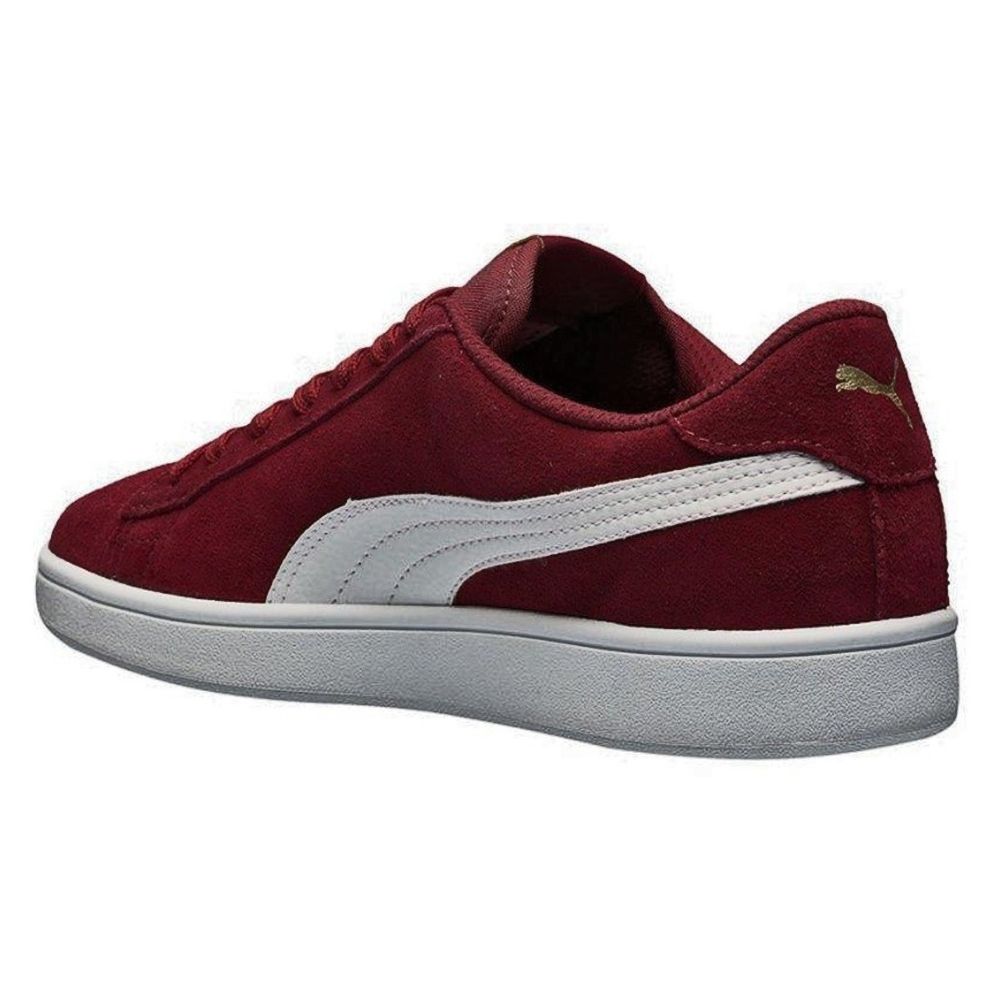 Tênis Puma Smash V2 Wns Feminino Bordô - Dom Store Multimarcas ...