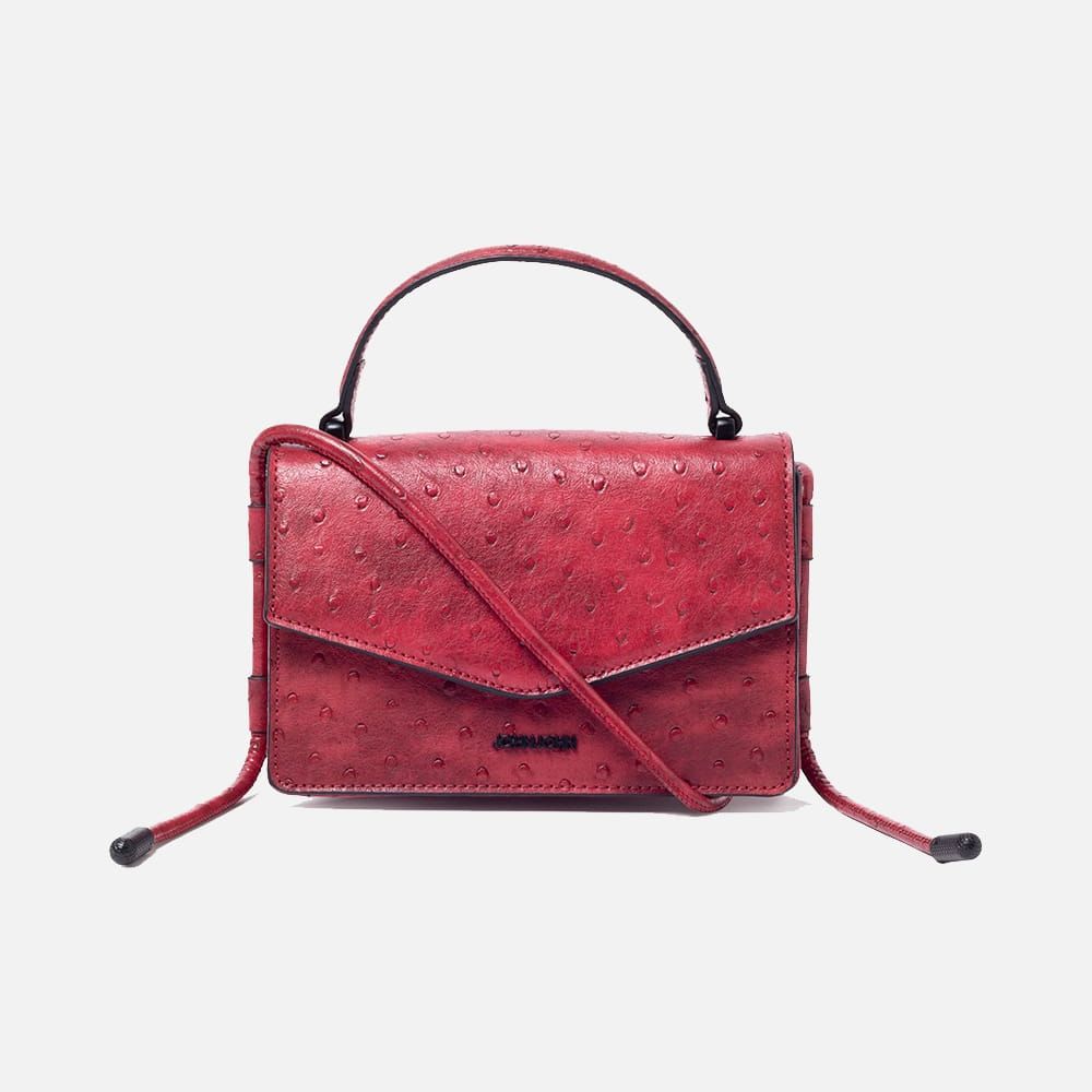 Bolsa John John Satchel Bag Mercy Red Feminina Vermelha - Dom Store ...