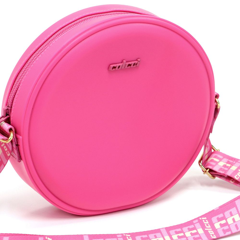 Bolsa Quebek Colcci Logo Rosa - Dom Store Multimarcas Vestuário ...