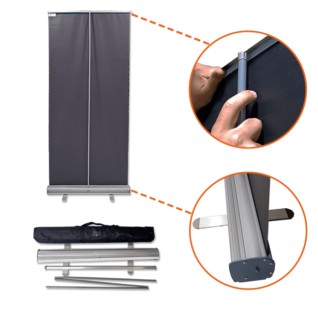 Porta Banner Rollup LITE | Banner Roll Up LITE | Porta Banner Roll Up ...