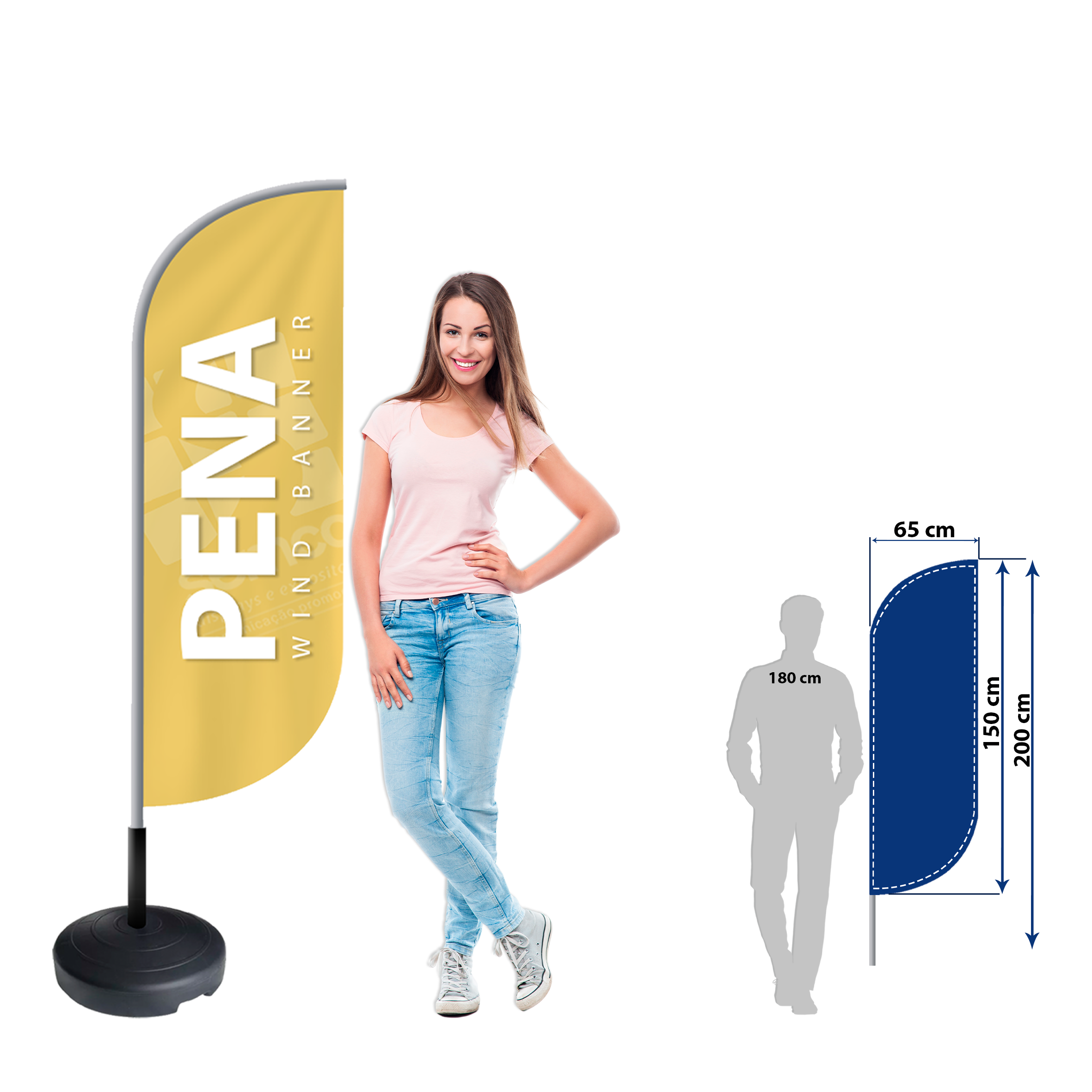 🍃Wind Banner | WindBanner Personalizado | Banners Wind | Flag Banner ...