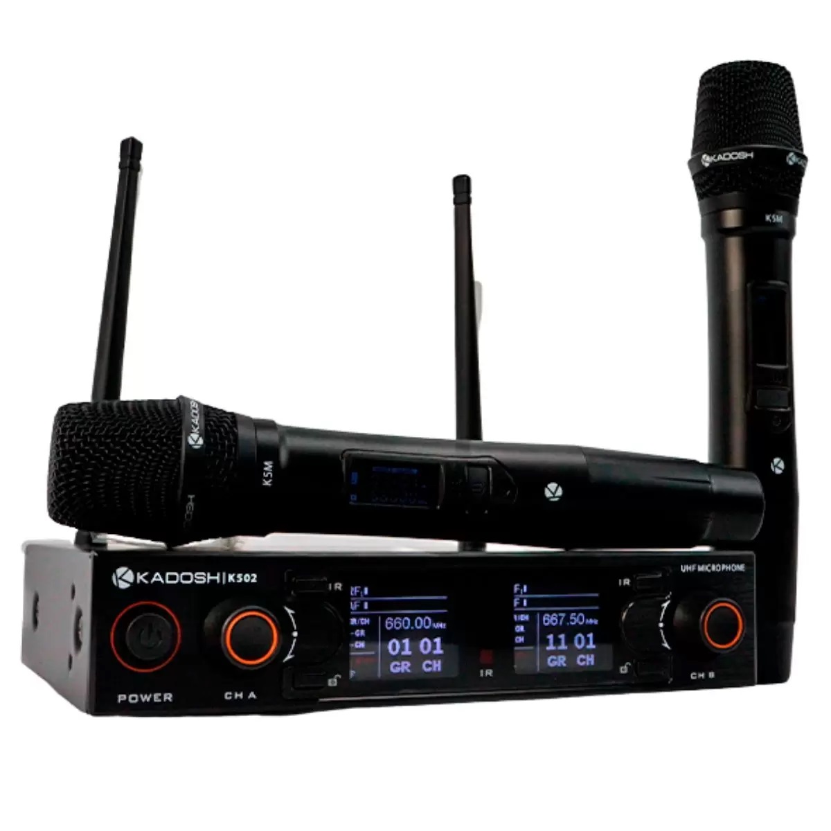 Microfone Sem Fio Duplo Kadosh K502m Profissional UHF - AG SOUND ... Microfone Sem Fio Duplo Kadosh K502m Profissional UHF - AG SOUND ...
