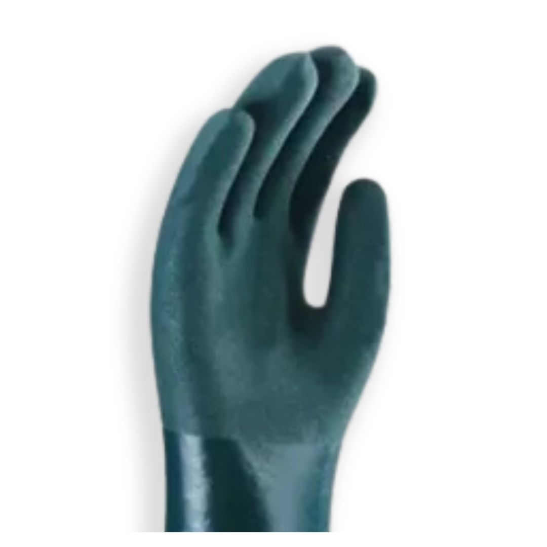 Luva Pvc Forrada Palma Aspera Cano 35CM CA 34570 - COMSEG EPI ...