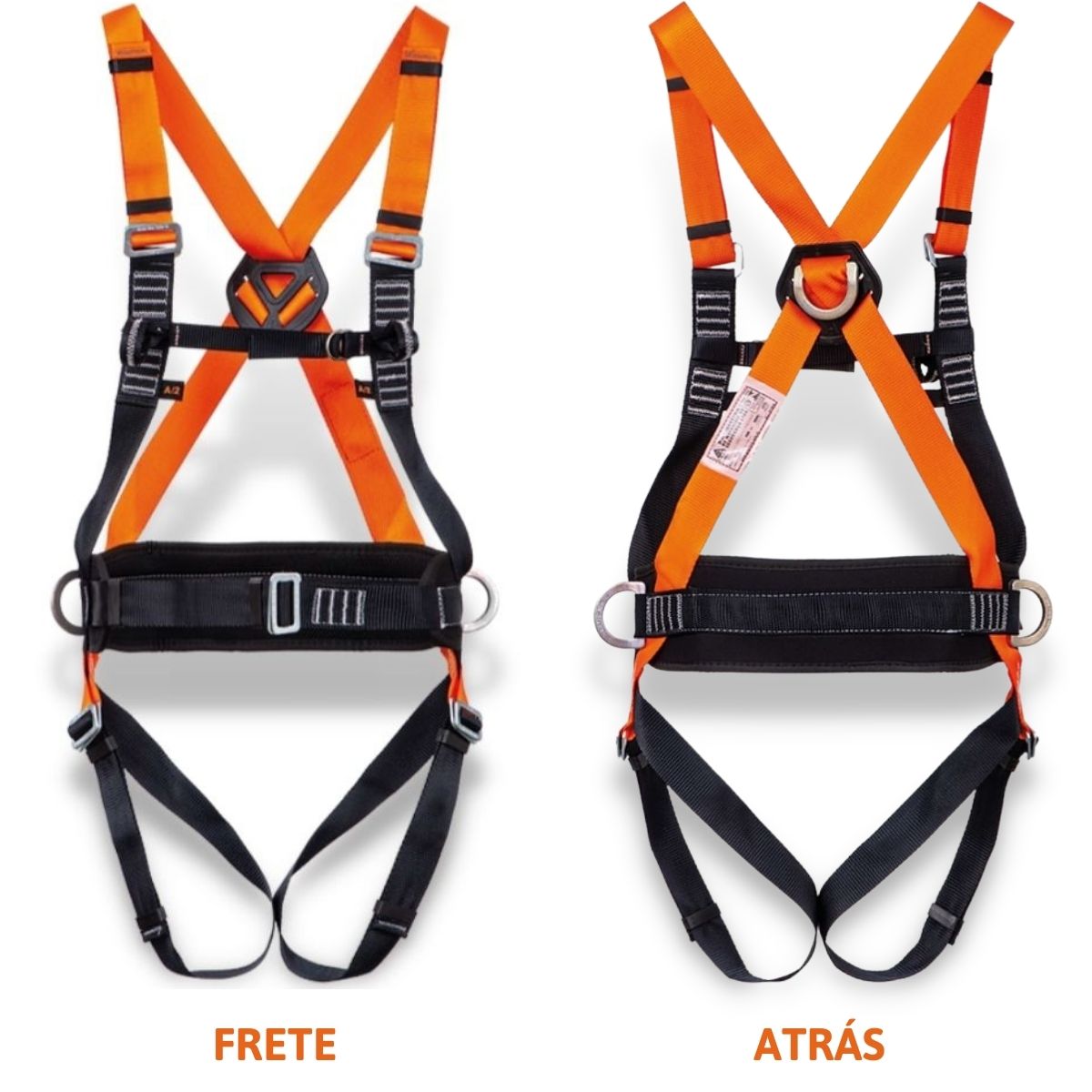 Kit Epi para Altura - Cinto Paraquedista + Trava Quedas + 20m corda ...