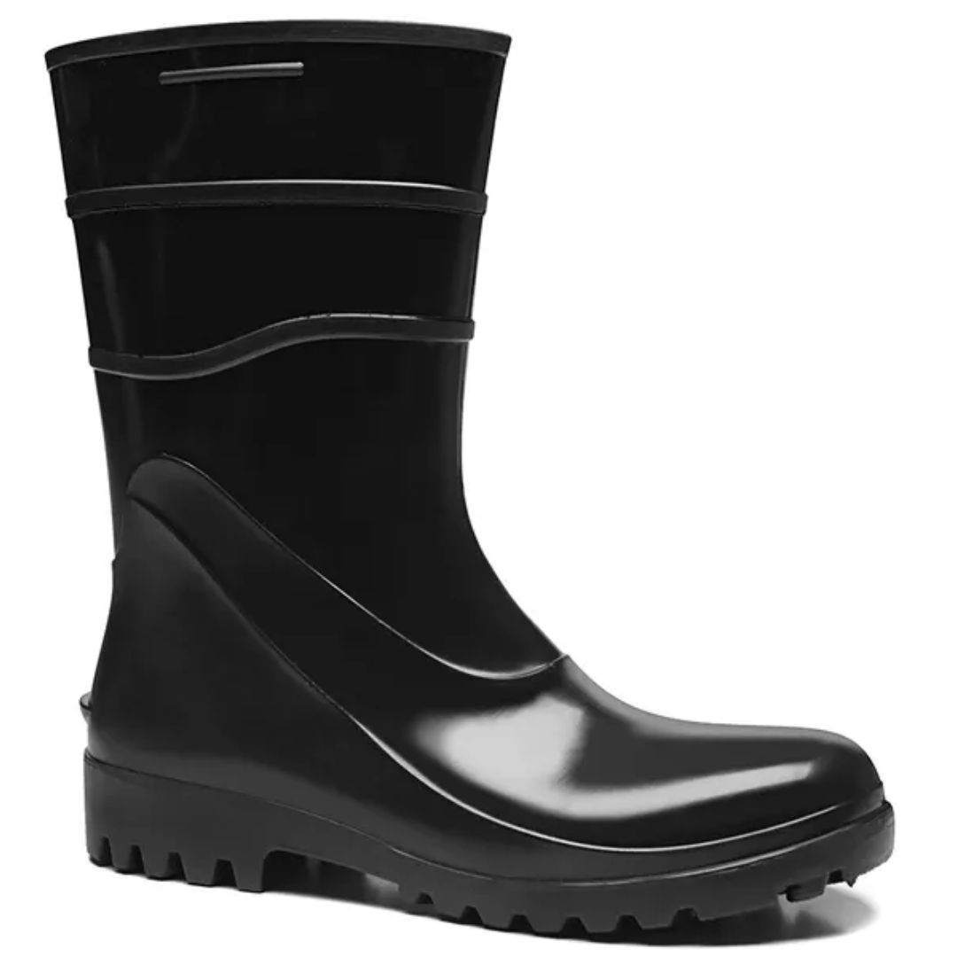Bota Pvc Galocha Bracol Preta Acqua Flex Cano 26cm Sem Forro CA 37456 - COMSEG EPI ...