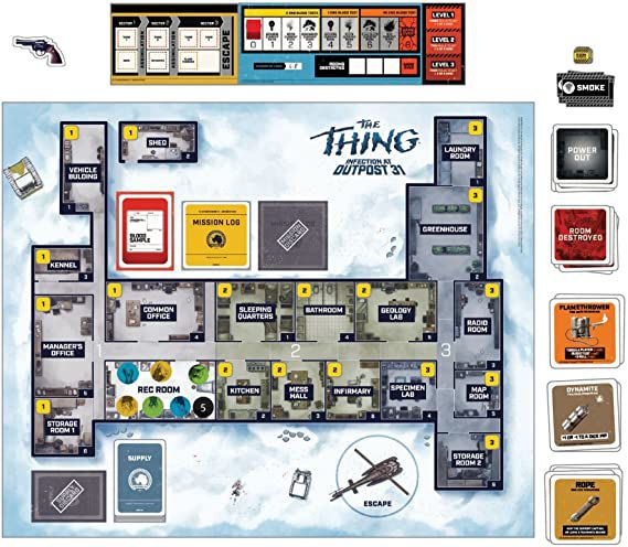 The Thing: Norwegian Outpost (Expansão) - Dalaran Games