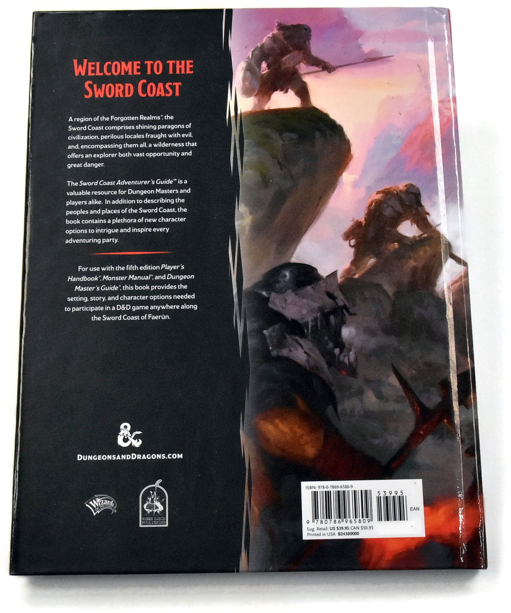 DUNGEONS & DRAGONS: SWORD COAST ADVENTURE'S GUIDE - Dalaran Games