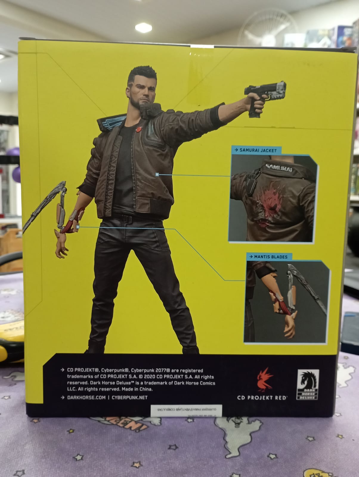 Action Figure Cyberpunk 2077 Male V - Dark Horse - Dalaran Games