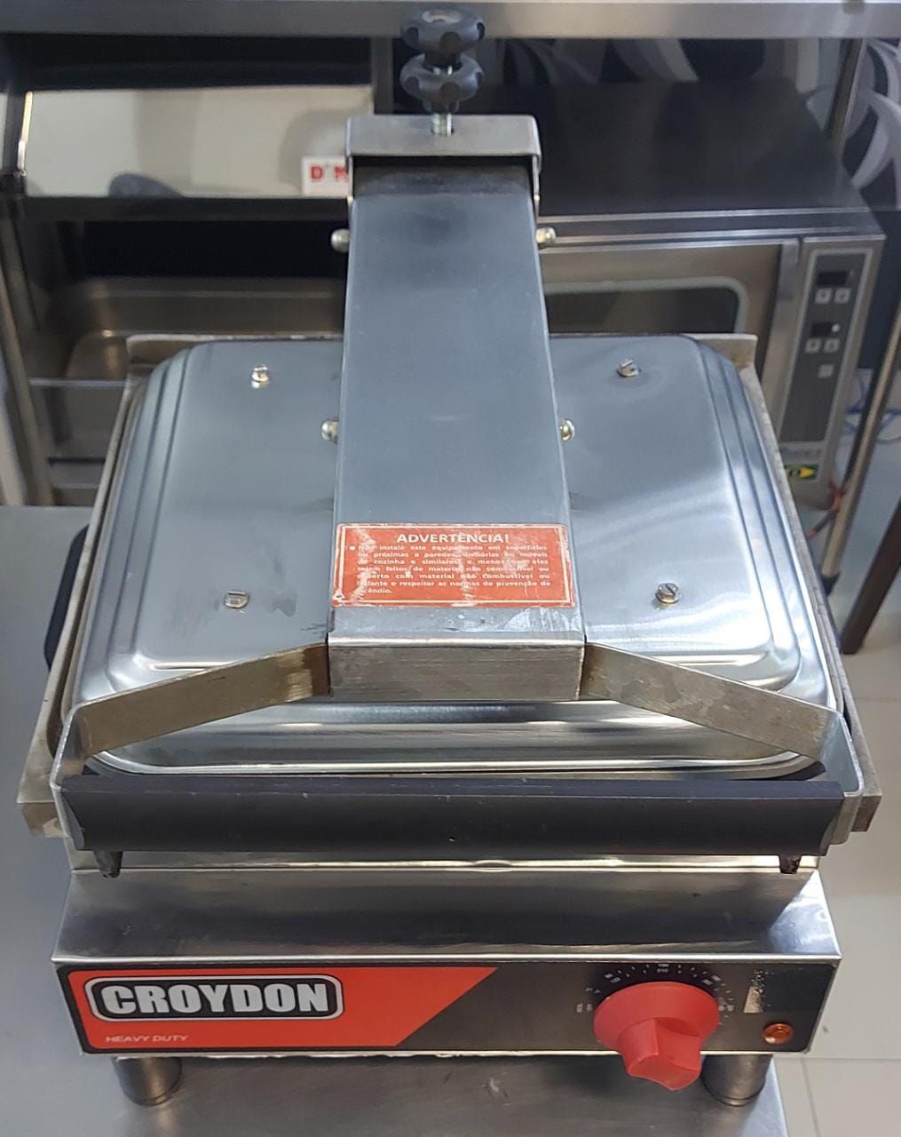 Chapa com prensa Elétrica Croydon Usada] - Ilha das Cozinhas - Comércio ...