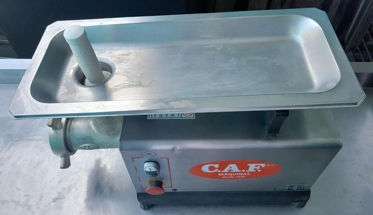 Moedor Industrial Usado | Picador Comercial Barata | Moedor de Inox - Ilha das Cozinhas ...