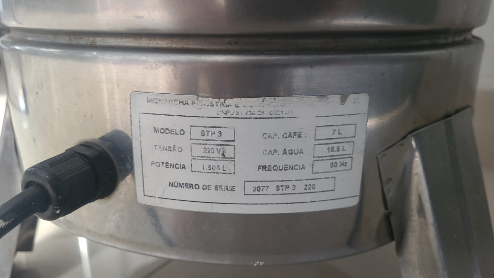Cafeteira Popular 7 Litros Monarcha Mstp3 Elétrica 220v [Usada] - Ilha ...