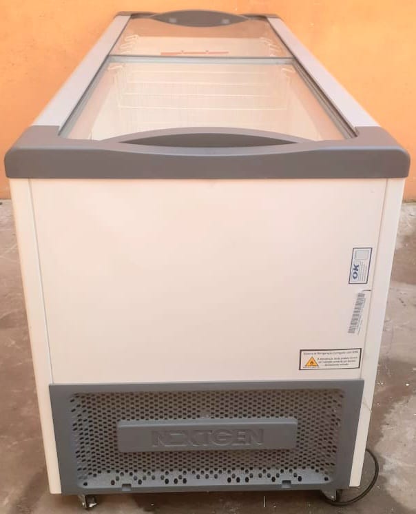 Freezer Horizontal Expositor 505L - 220V NF55SB Metalfrio [Sem uso ...