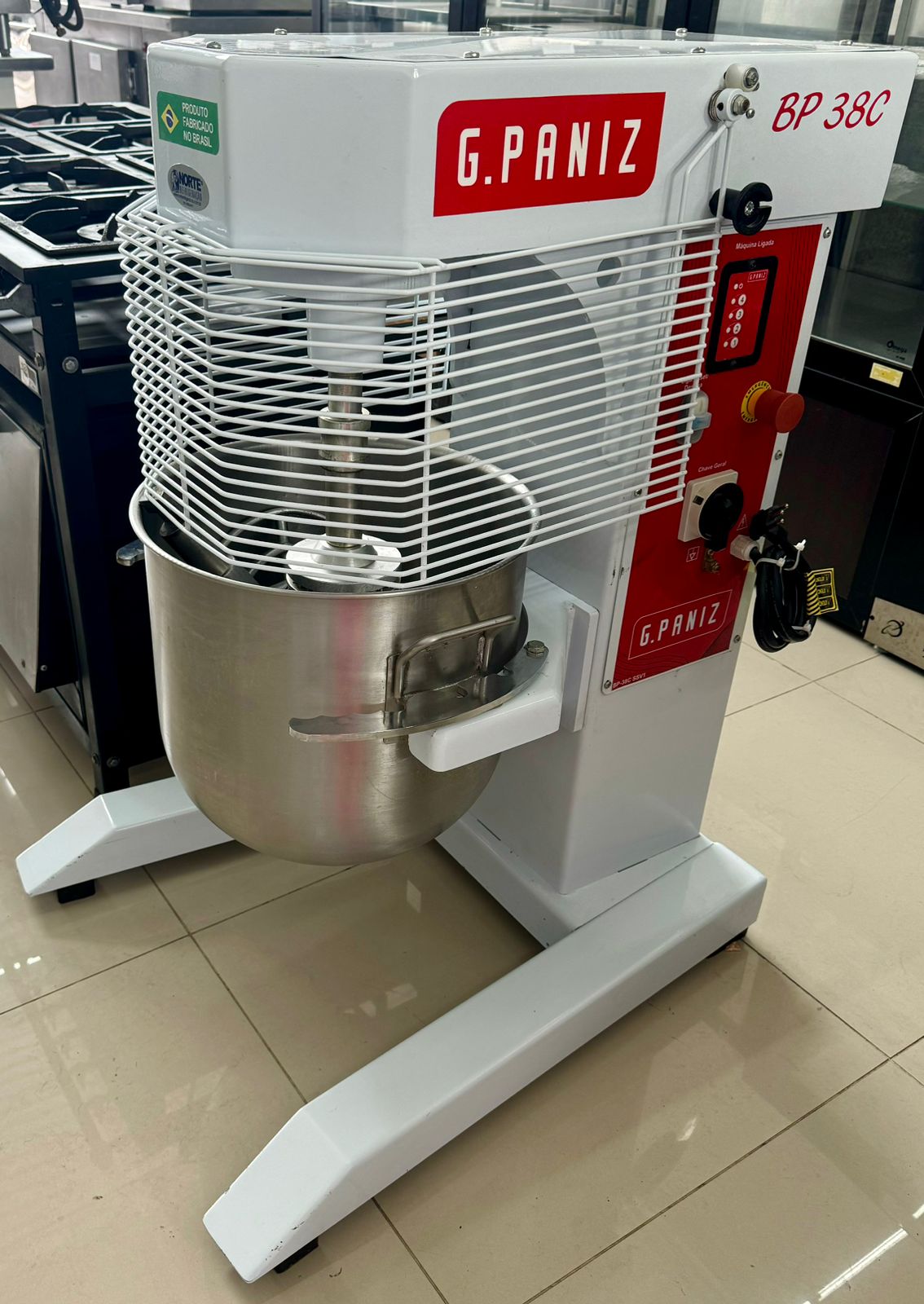 Batedeira G Paniz 38 litros Modelo BP-38 C 4 velocidades 220V ...