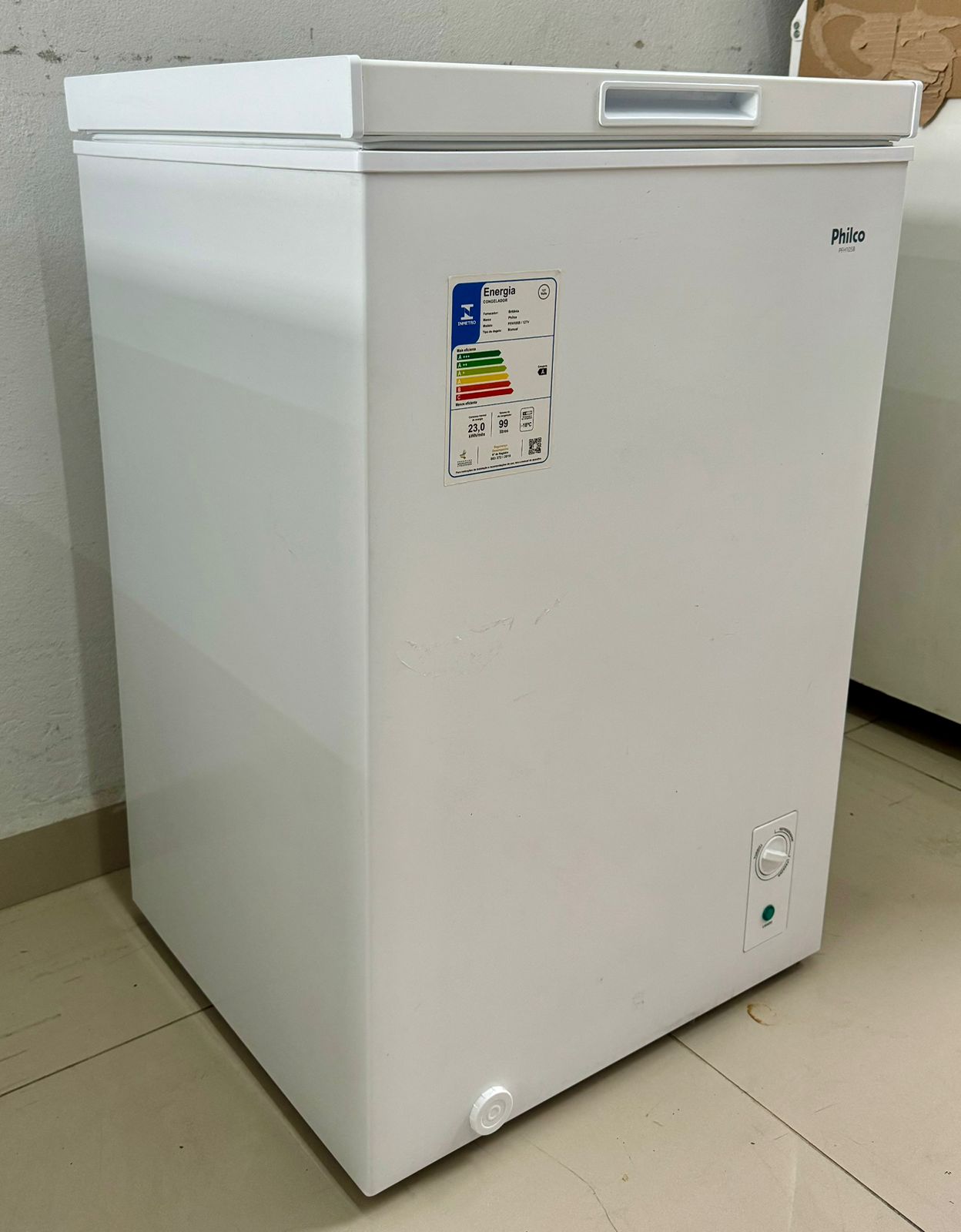 Freezer Horizontal Philco 2 em 1 PFH105B 99L 110V [Usado] - Ilha das ...