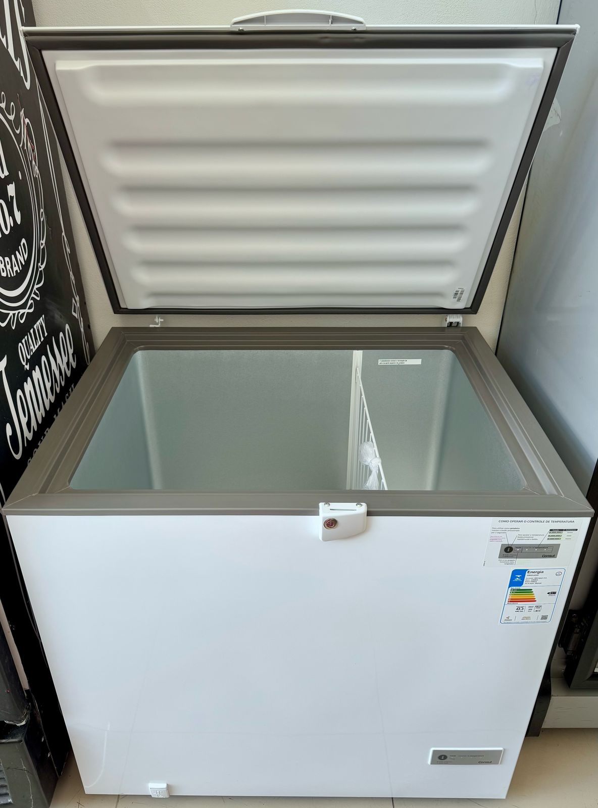 Freezer Horizontal 309L CHA31FB 110V - Consul [Seminovo] *Fabricação 07 ...