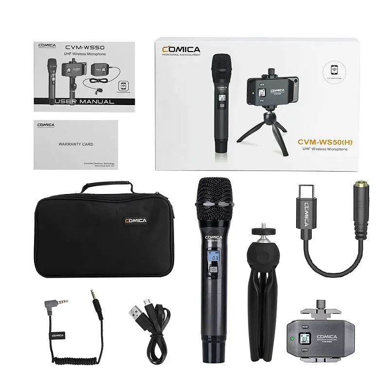 Microfone Sem Fio para Entrevistas: CVM-WS50(H) - Qualidade e ...