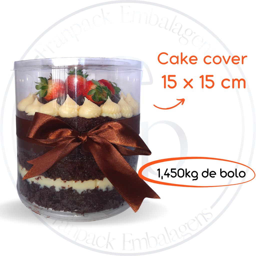 Cake Cover 15x10cm - Confeipackk Embalagens