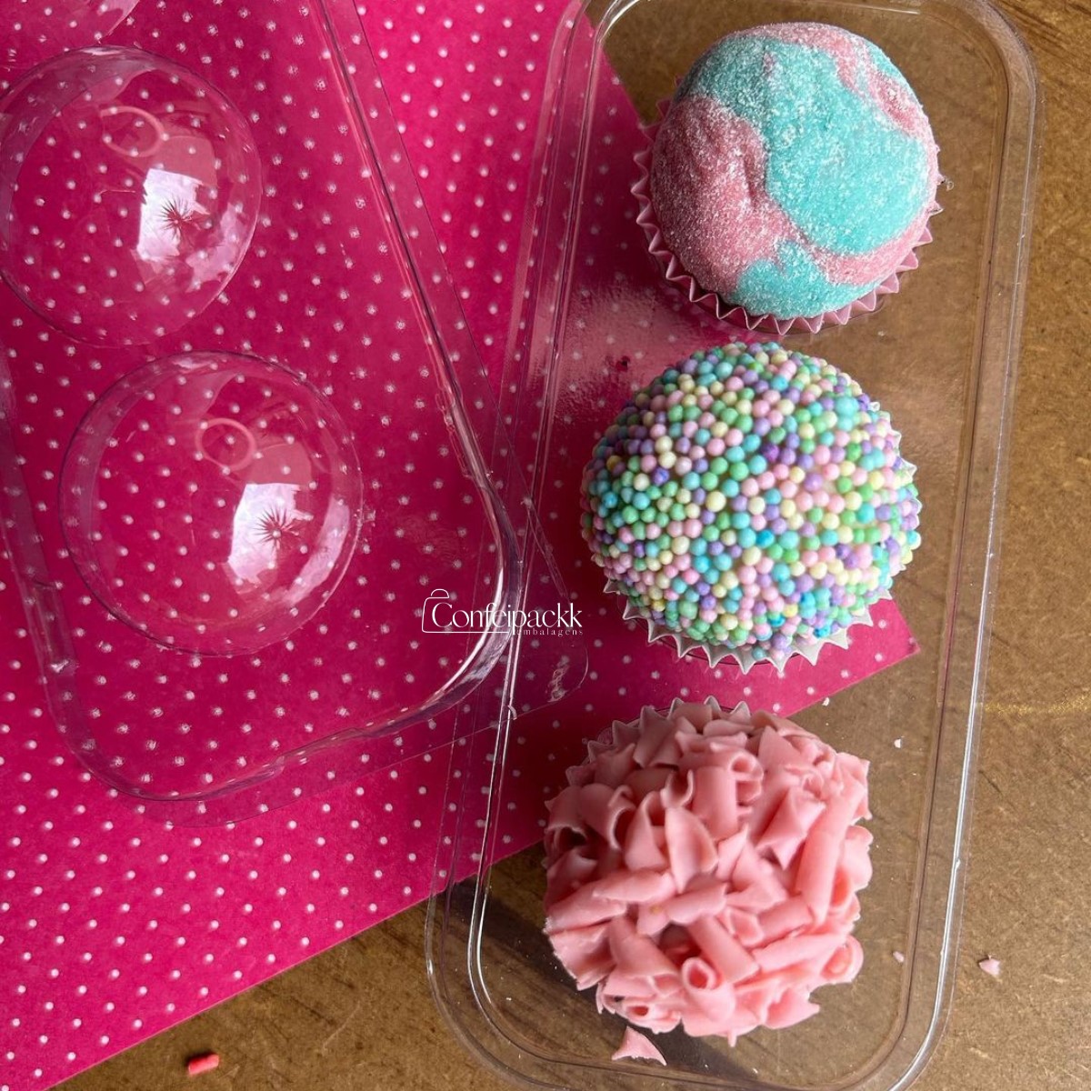 Flipball 3 Cavidades Flip Festas | Blister para Brigadeiros ...