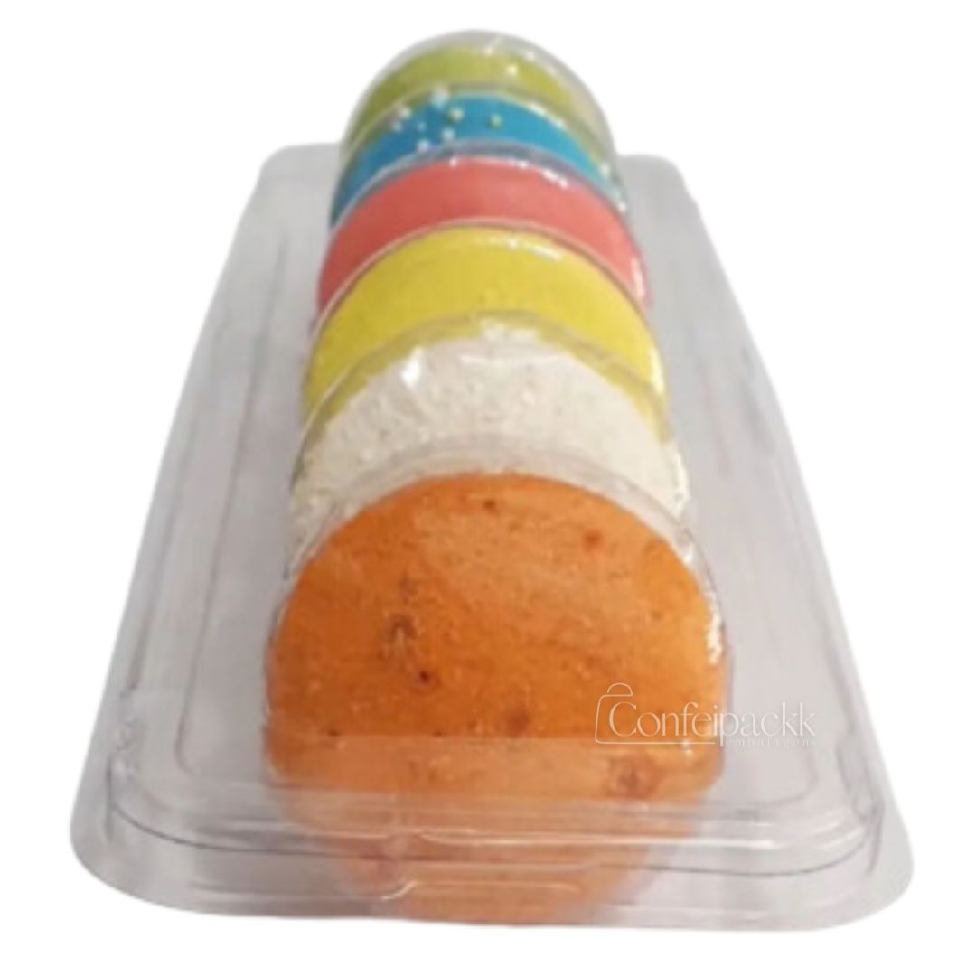 Embalagem para macarons ou mini donuts - Confeipackk Embalagens