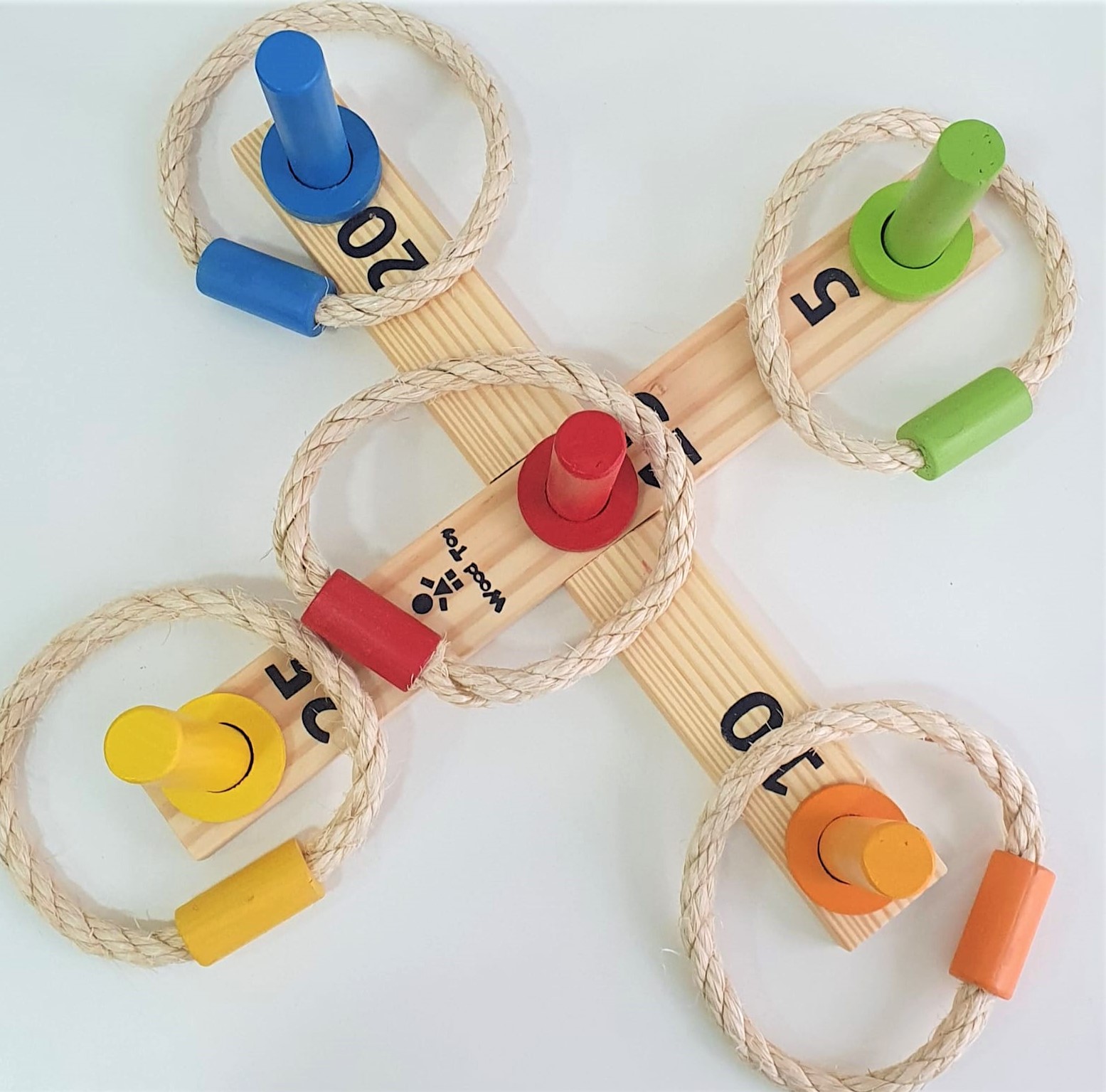 Jogo de Argolas - Nanicas Brinquedos