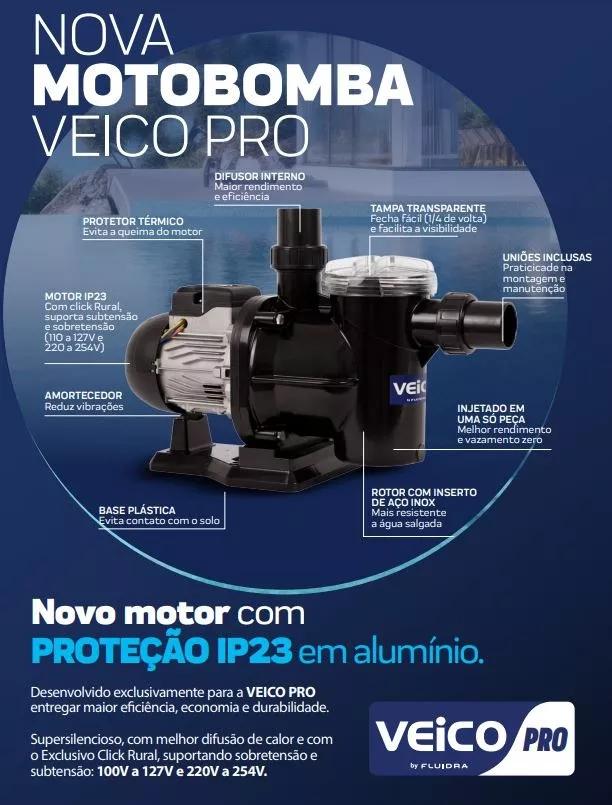 Bomba Piscina Veico Pro 3/4 Cv Monofásico 110/220v Fluidra - Portal ...