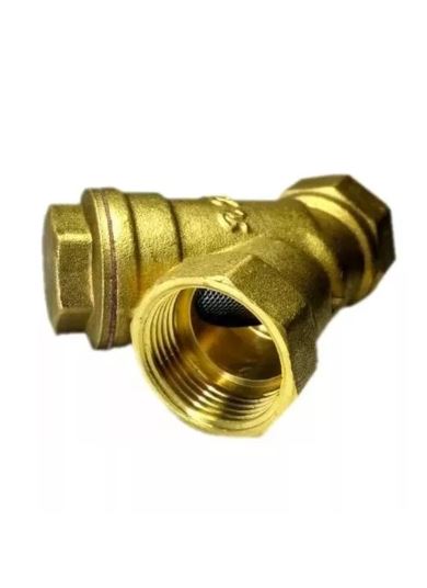 Filtro Y 1" Latão Forjado Tela Em Inox Emmeti - Portal Energy Ltda