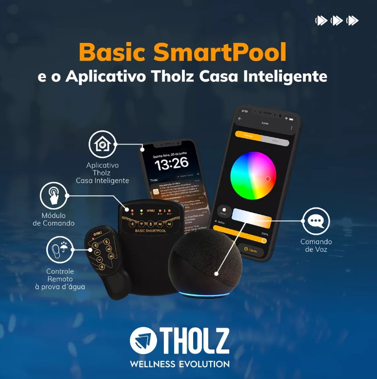 Controlador Smart Pool 2ª Geração Tholz - Pdx1512 - Wifi Rgb - Portal ...