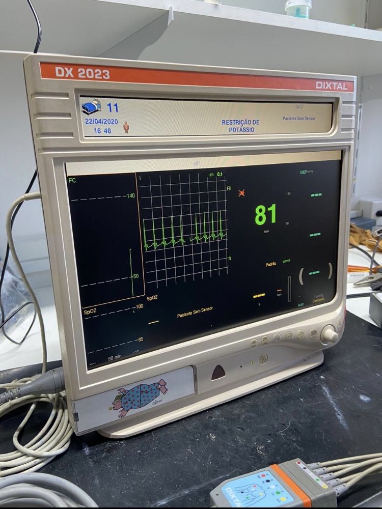 Monitor Multiparamétrico DX2023 marca Dixtal - BPM Hospitalar produtos ...