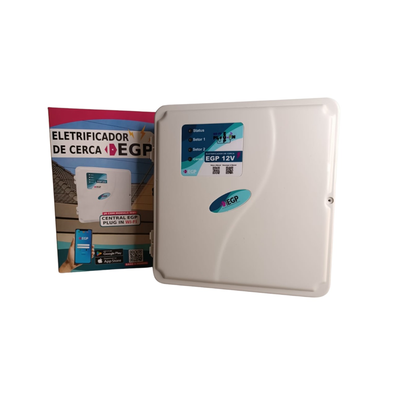 Central de Choque Cerca Elétrica Egp 15.000v Plug in Wi-fi - CENTERCAM ...