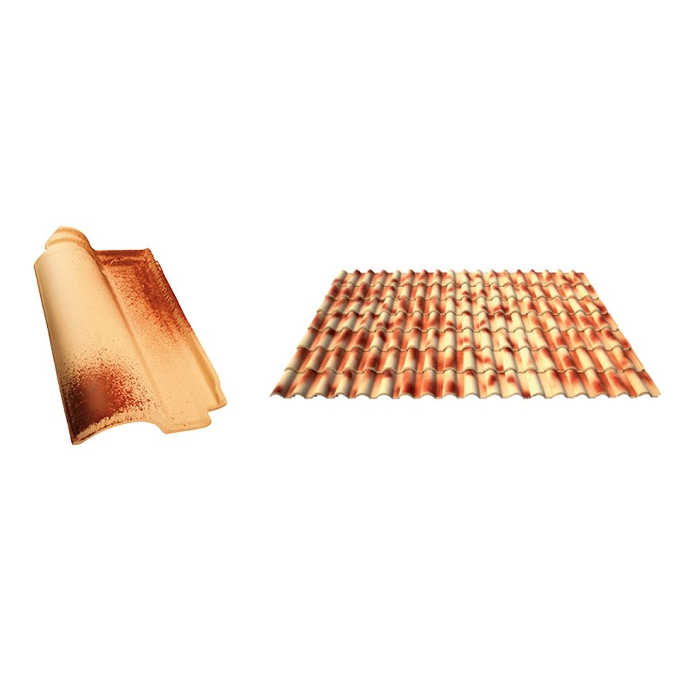 Telha Cerâmica Mediterrânea TOPTELHA - TELHAFORTE - Tudo em Telhas e ...