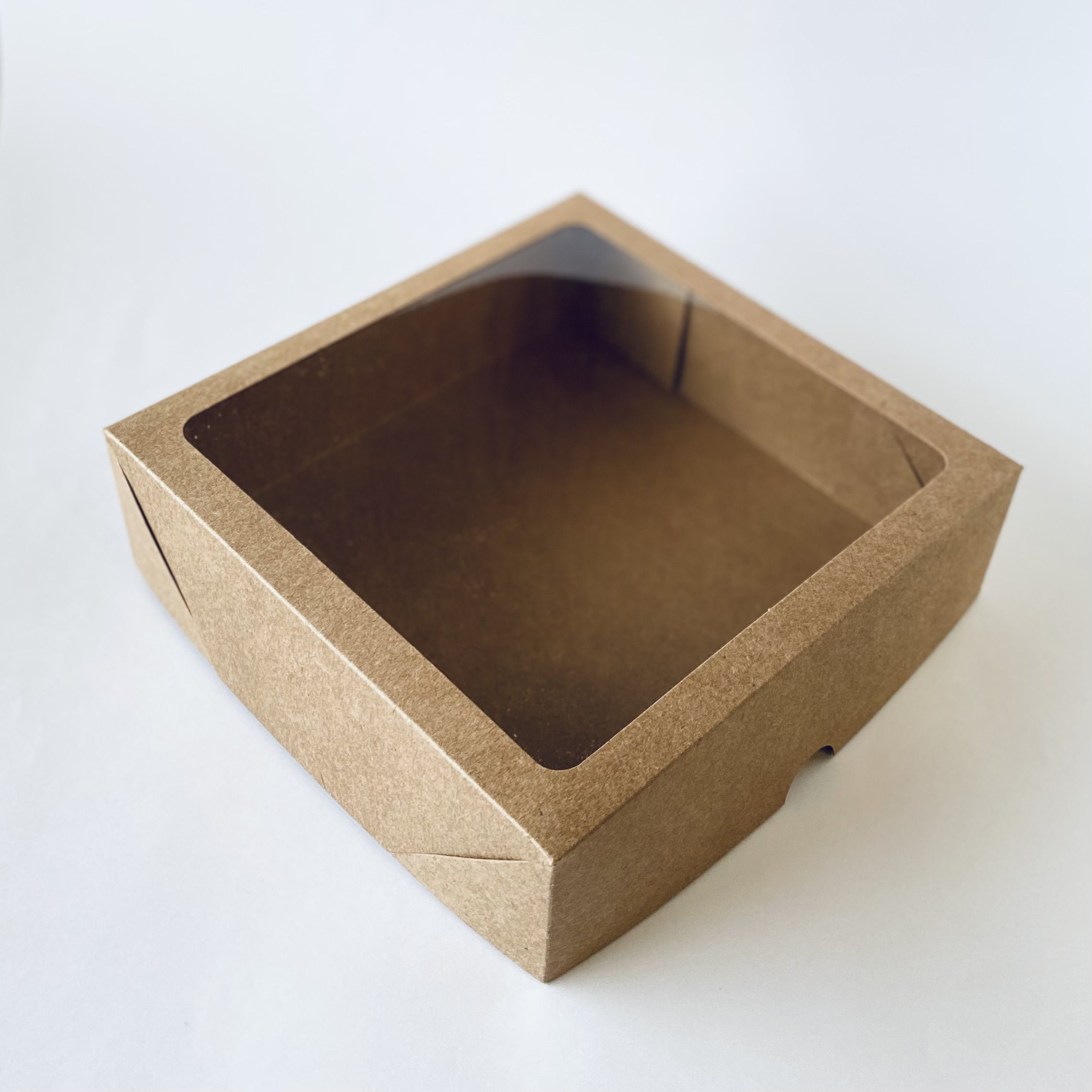 Caixa com Visor S21 Kraft (15x15x4cm) 10 unidades - ASSK - Kafe Embala ... Caixa com Visor S21 Kraft (15x15x4cm) 10 unidades - ASSK - Kafe Embala ...