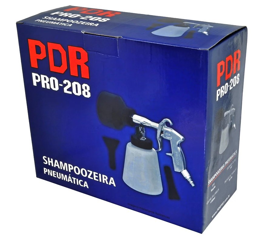 Shampoozeira Pneumática 1000ml - Pro-208 - Pdr - EBFix Comercial