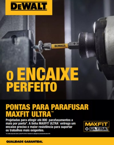 Jogo Bits e Brocas para Parafusar/furar Maxfit Ultra 3.0 35 Peças ...