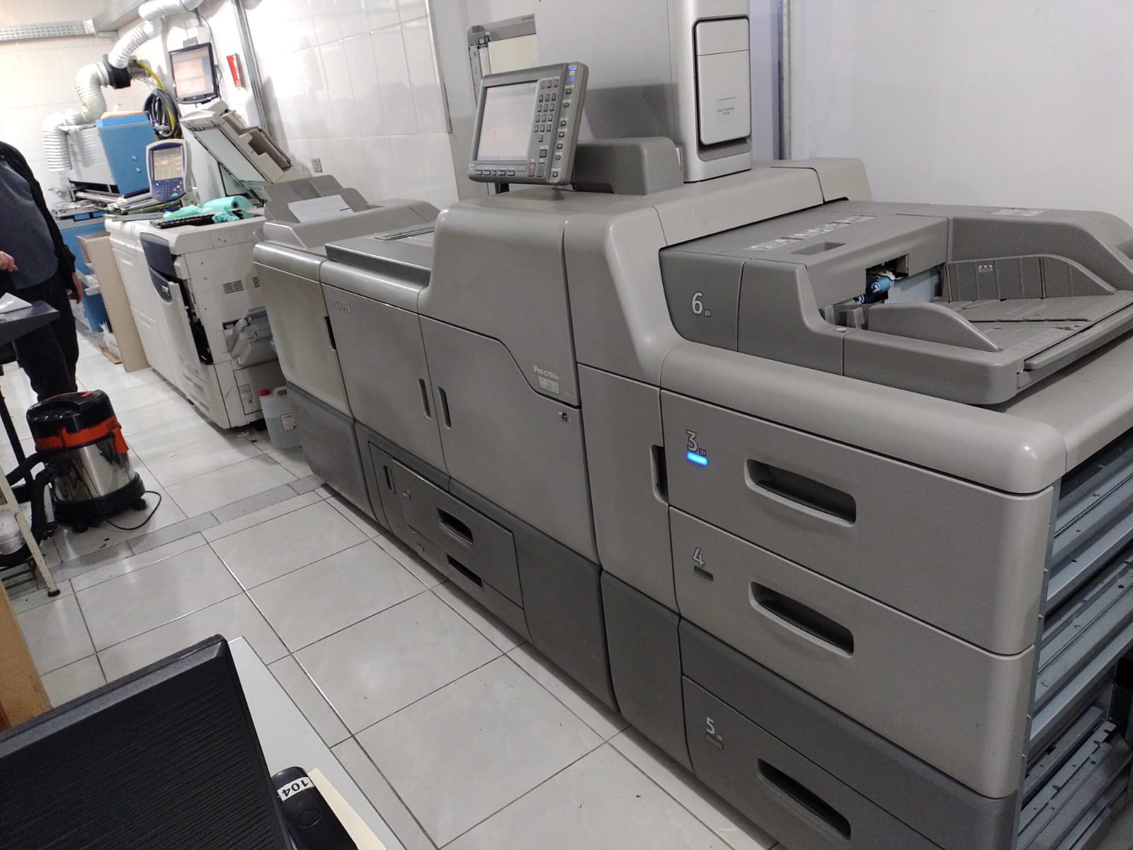 Impressora Ricoh C751 - Distrimax Impressoras, Peças e Suprimentos