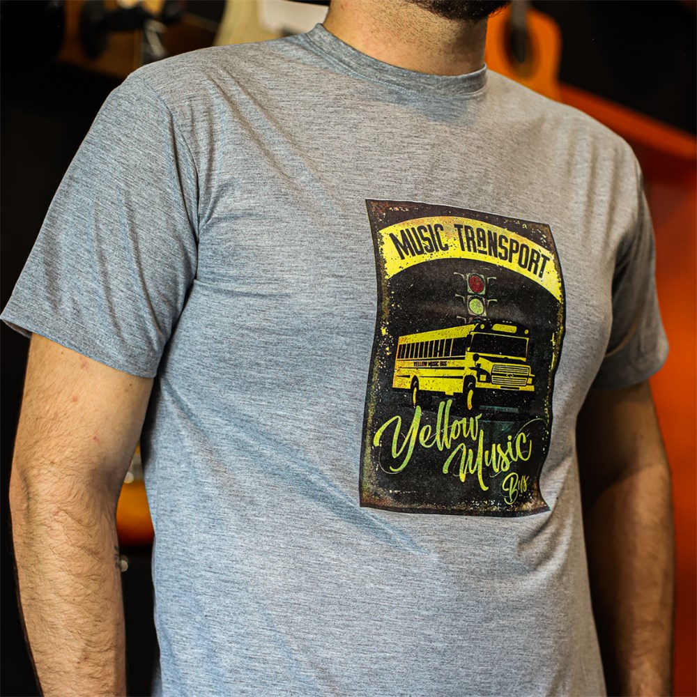 Camiseta Yellow Music Bus G Semáforo (Cinza) - Toda Música Instrumentos ...