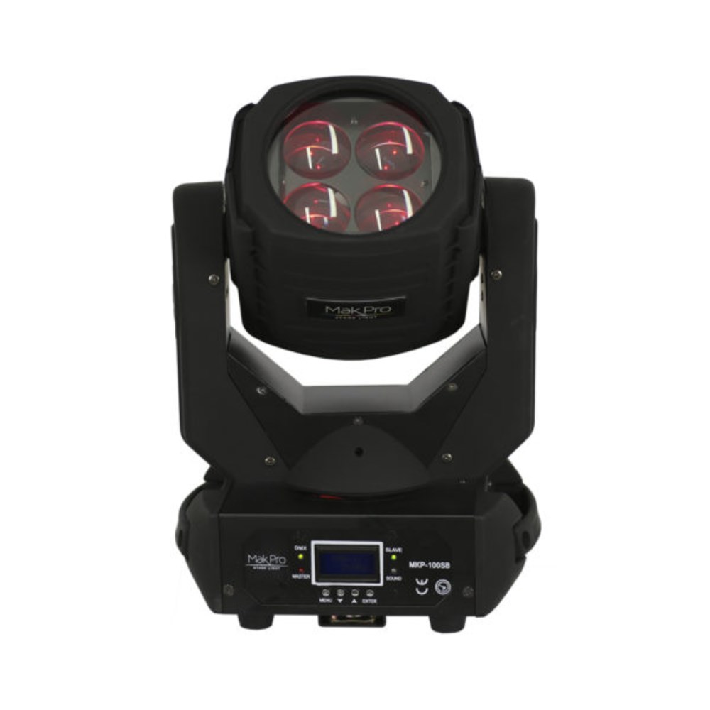 Moving Beam Led Mak Pro MKP-100SB 4X25w WPYB Super Beam - Toda Música ...