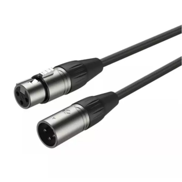 Cabo Para Microfone XLR Macho/XLR Femea Roxtone SMXX200L 1m - Toda ...