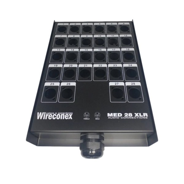 Medusa 28 Vias 1 Saída Sem Conector Wireconex MED 28 1SN 13548 - Toda ...