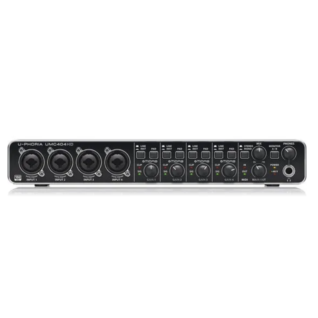 Interface De Audio Behringer UMC404HD (OUT) - Toda Música Instrumentos ...