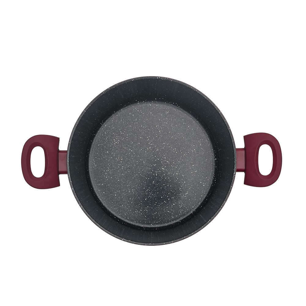 CAÇAROLA PANELA REV. CERAMICO INDUÇÃO 24CM RUBI - ÚTIL CUMBICA