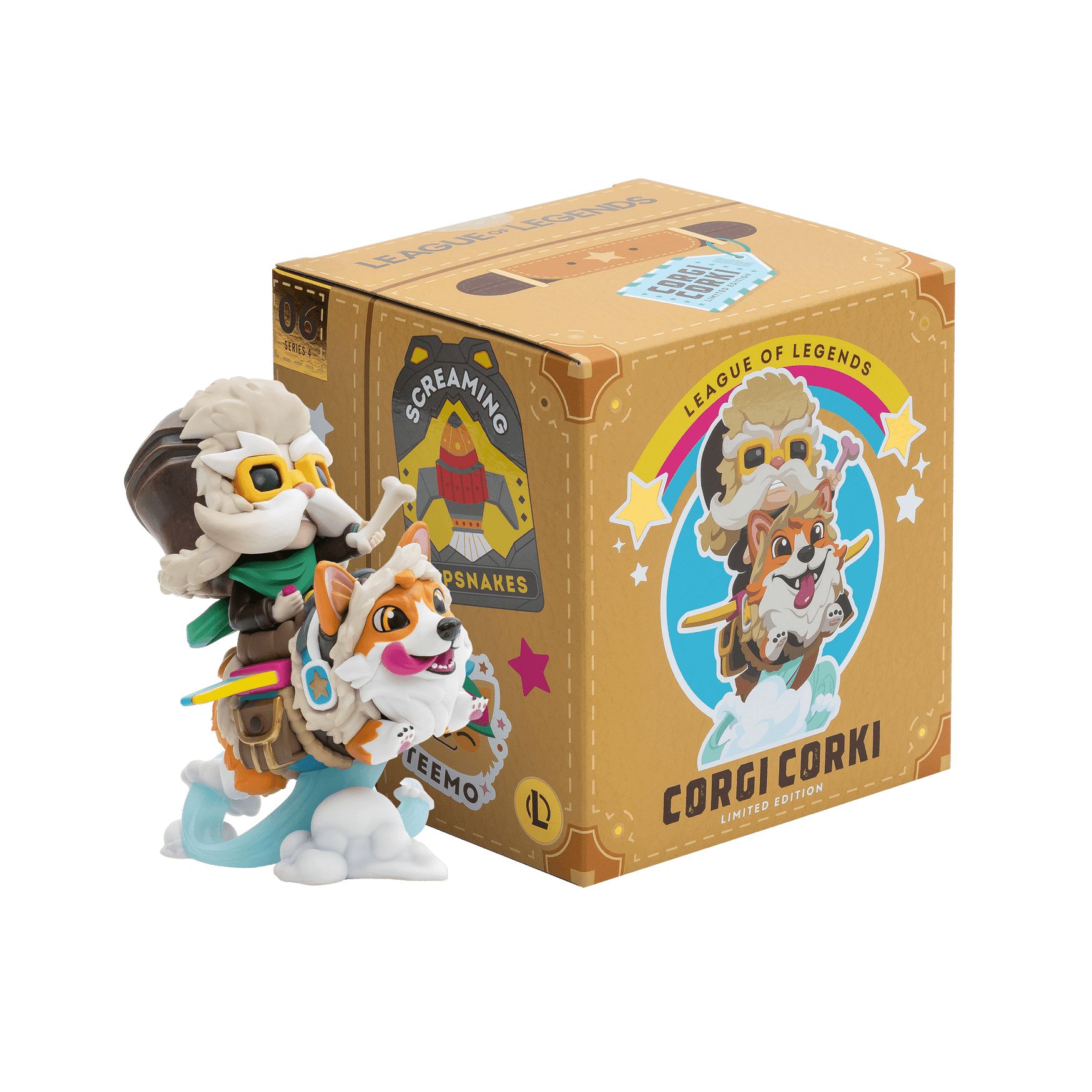 Corki Corgi Figure League Of Legends - AS Colecionáveis Loja online ...