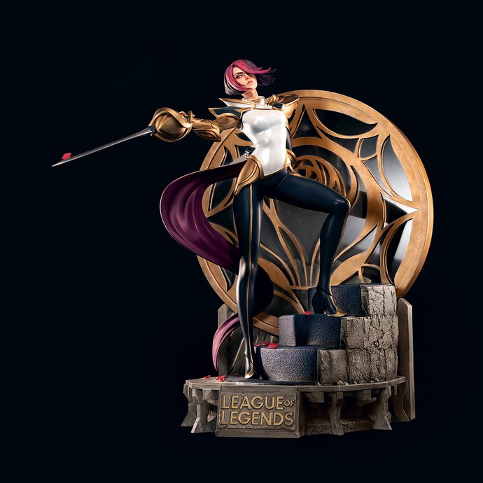 PRÉ VENDA Fiora League Of Legends LOL Infinity Studio AS Colecionáveis ...
