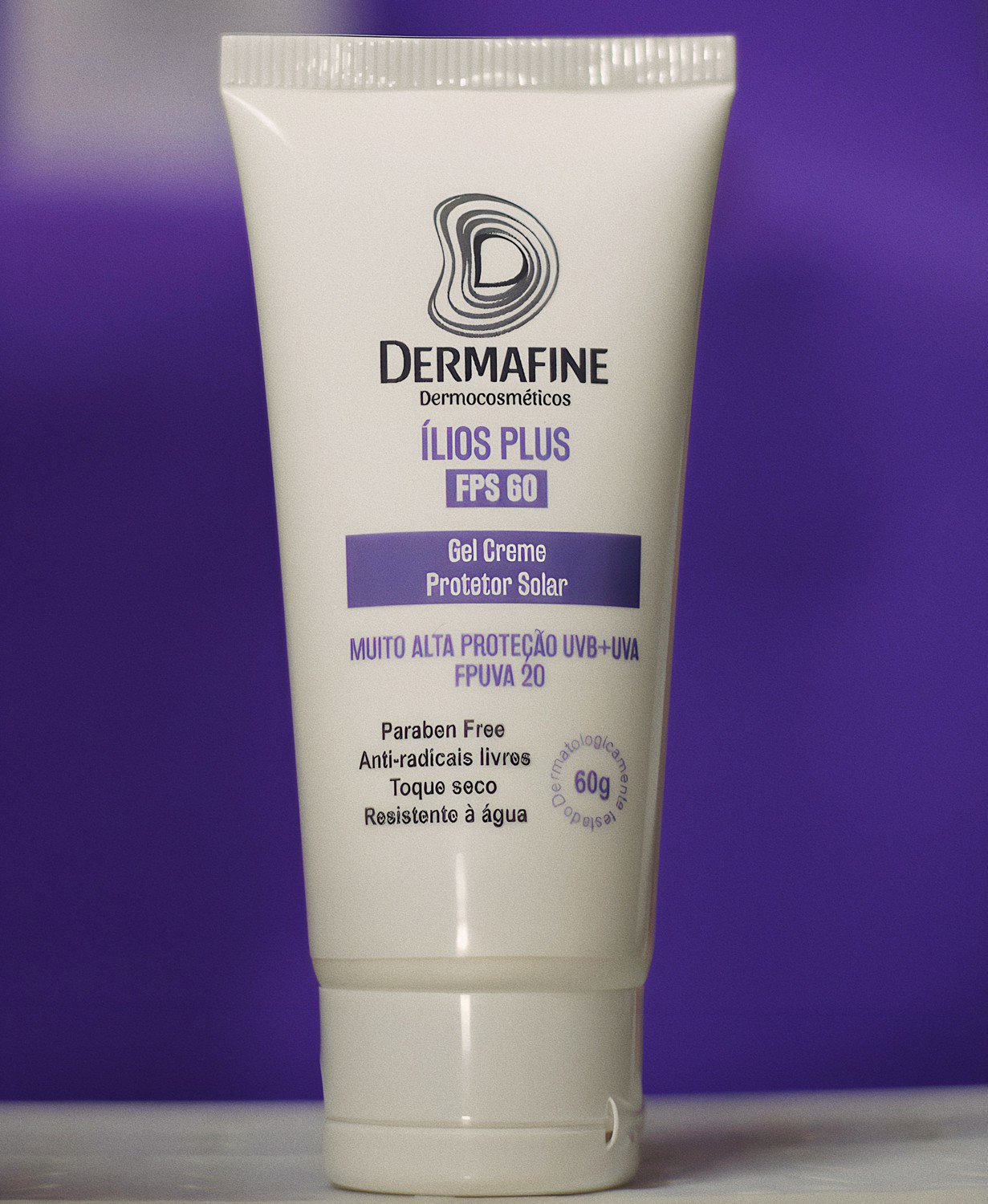 Dermafine | Proteção Solar | Ílios Plus FPS 60 - Gel Creme - Dermafine ...