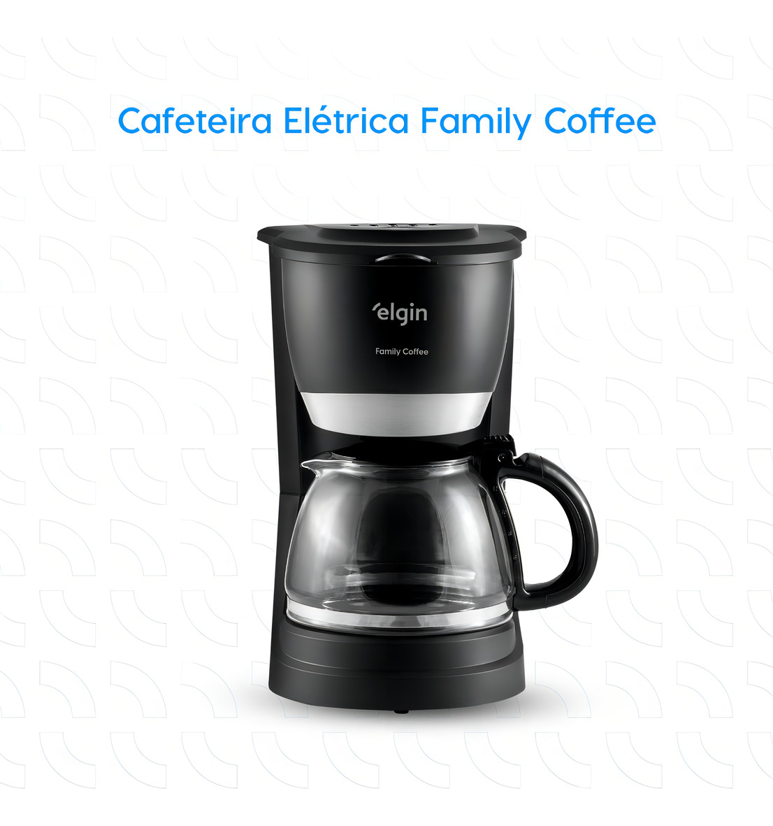 Cafeteira Elétrica 30 Xícaras Elgin Family Coffee Sistema Corta-pingos ...
