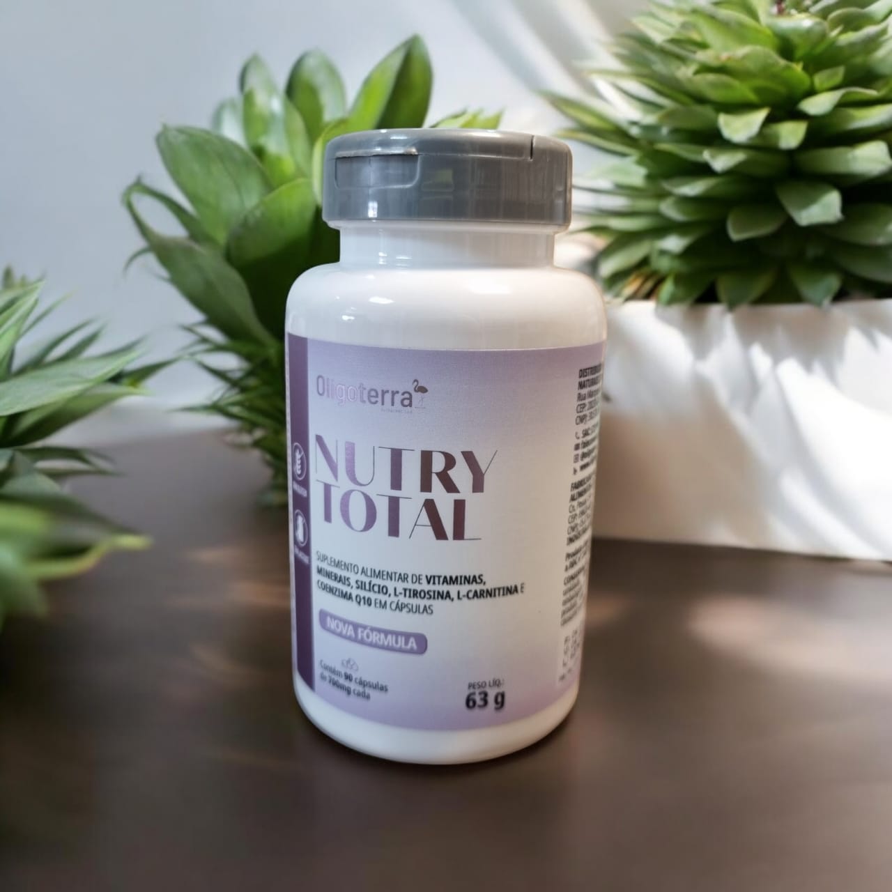 Nutry Total 90 caps 700mg - Oligoterra - Nutriquantic Medicina Integrativa