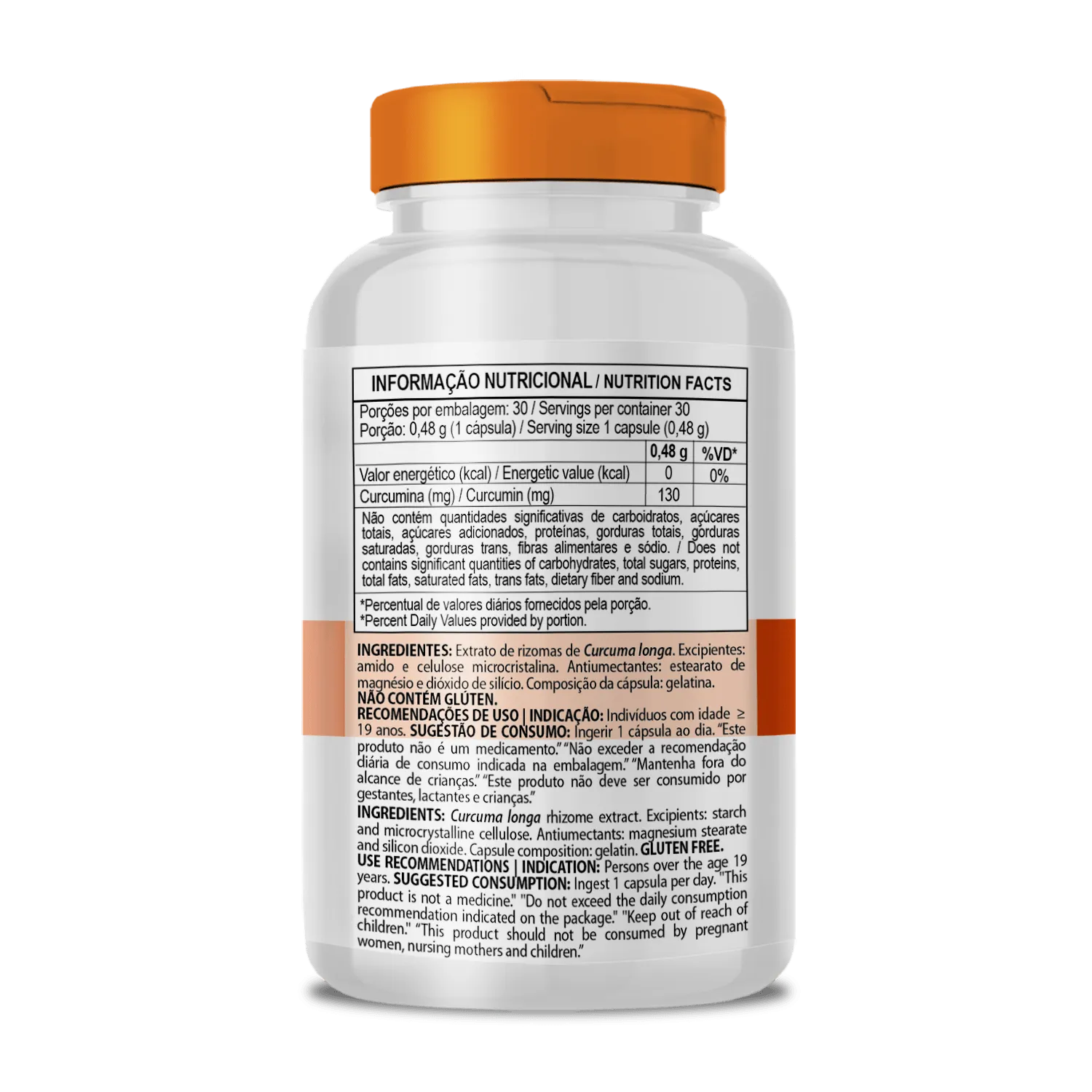 Cúrcuma 30caps 430mg - Clinicmais - Nutriquantic Medicina Integrativa