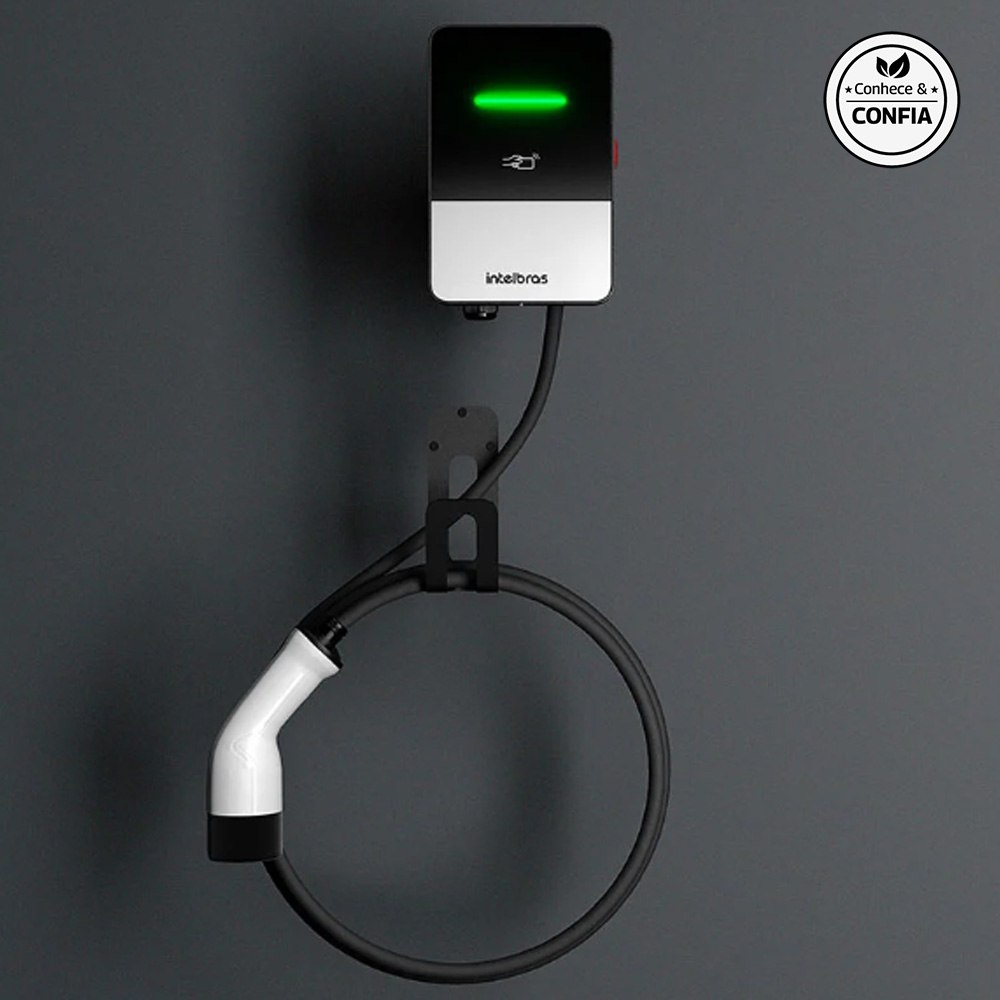 Estação de Recarga Intelbras Home 7 kW para VE | GreenV - Loja GreenV