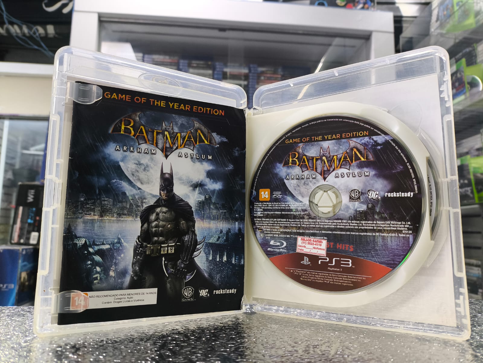 Pack Batman Arkham Asylum + Batman Arkham City - PlayStation 3 (Usado ...